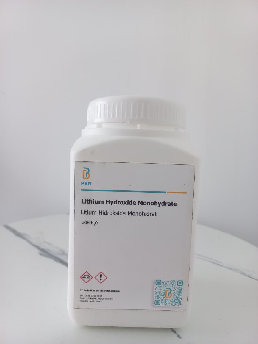 Lithium Hydroxide Monohydrate 500gr dalam Kimia Industri – PT ...