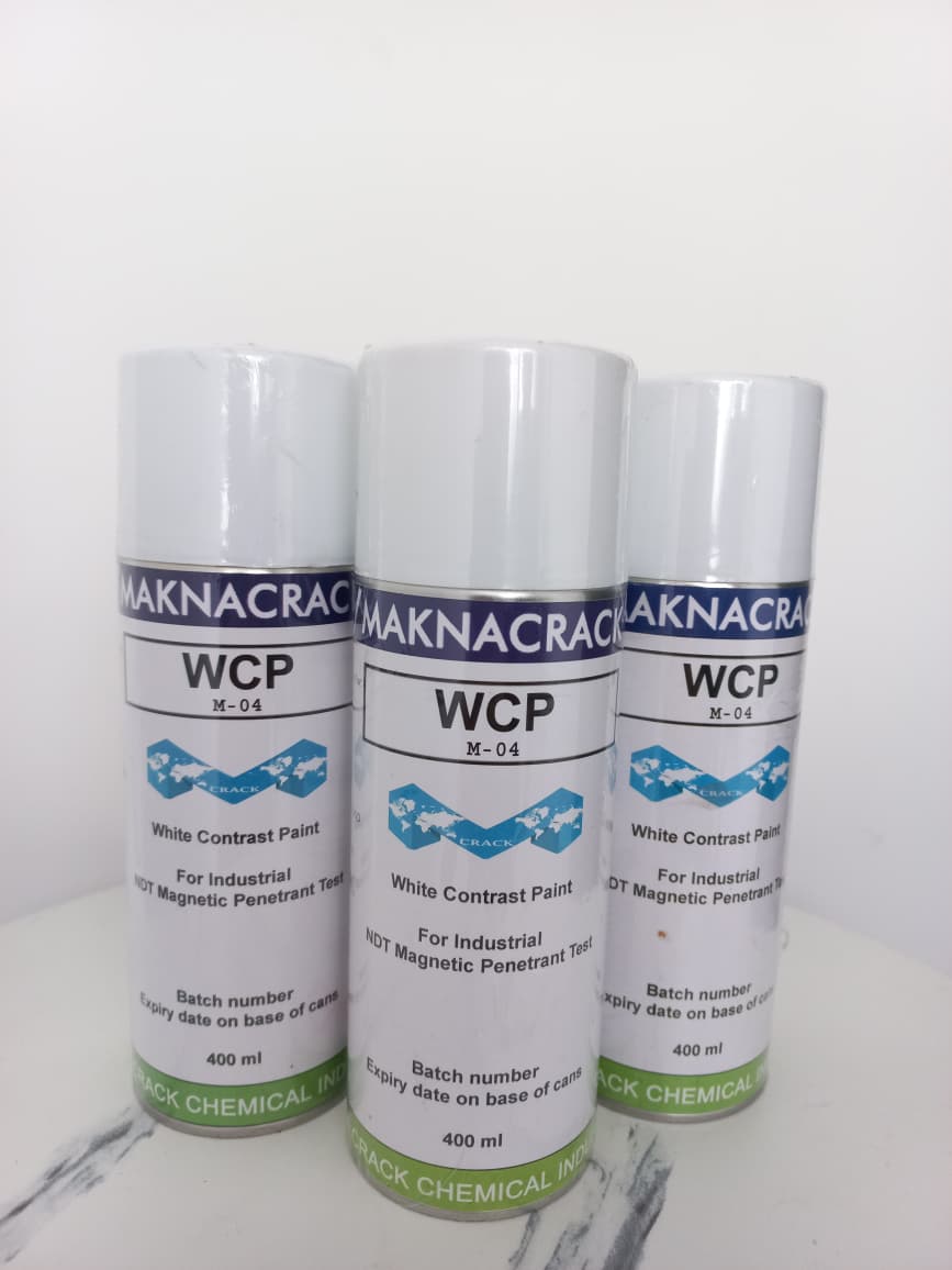 Maknacrack WCP M-04 – White Contrast Paint untuk Uji Penetran Magnetik ...